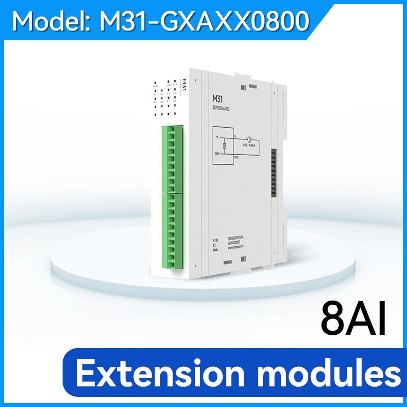 Модуль расширения 8AI CDEBYTE M31-GXAXX0800