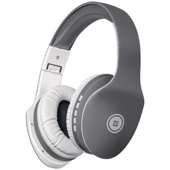 Беспроводная гарнитура Defender FreeMotion B525 серый+белый, Bluetooth