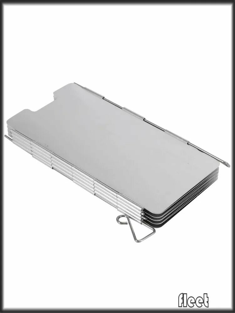 **Алюминиевый ветрозащитный экран для горелки компактная защита от ветра и экономия газа**