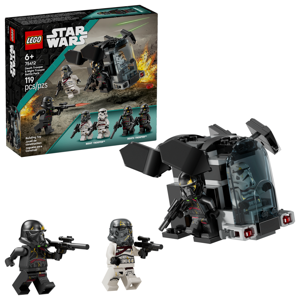 Конструктор LEGO Star Wars Смертельные и Ночные солдаты 75412, 119 деталей, от 6 лет