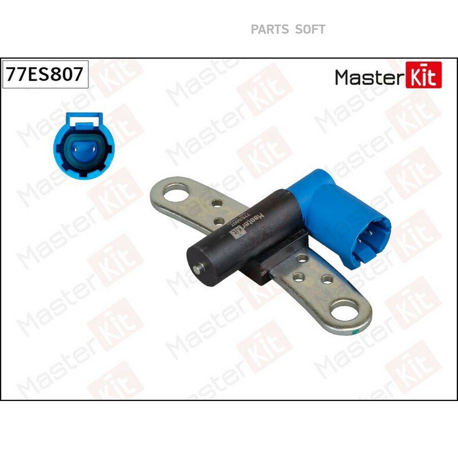 77ES807 MASTERKIT Датчик положения коленвала RENAULT Megane-I, Logan/Sandero I-II, Kangoo, Clio I-IV MASTERKIT 77ES807 | цена за 1 шт