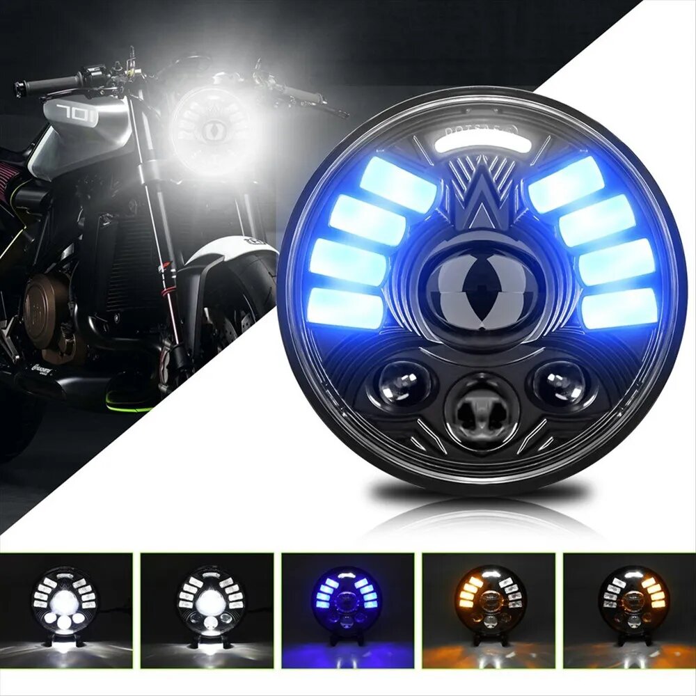 Лампа автомобильная светодиодная для мотоцикла 5,75 дюйма арт. I500833035