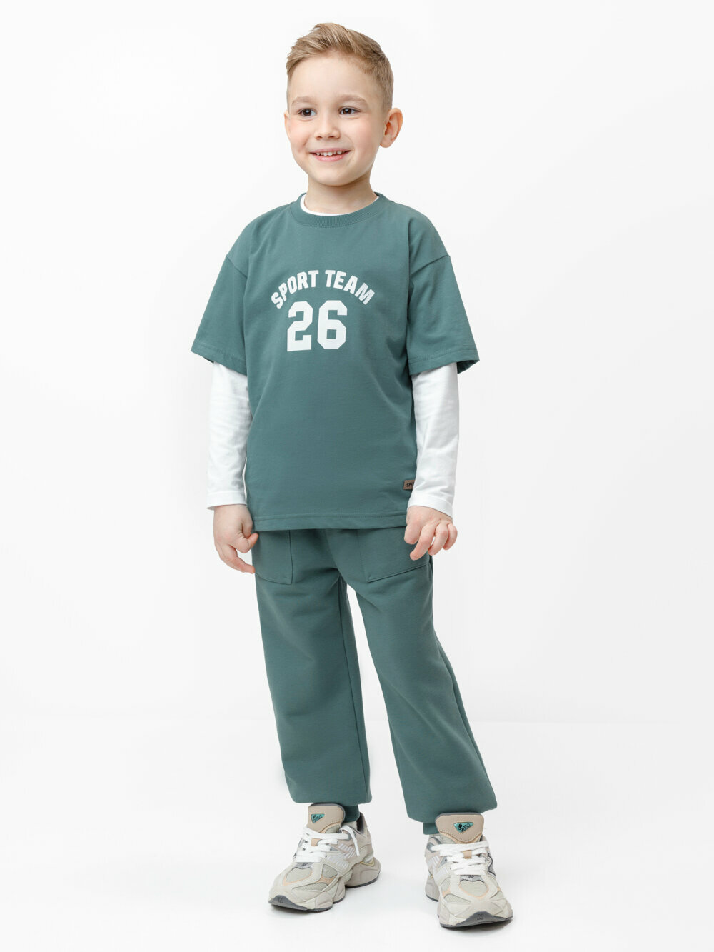 Брюки спортивные спортивные штаны для мальчика, натуральный хлопок