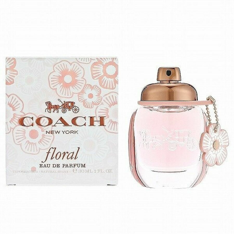 Парфюмерная вода Coach Floral, женская, цветочная, фруктовая, 30 мл