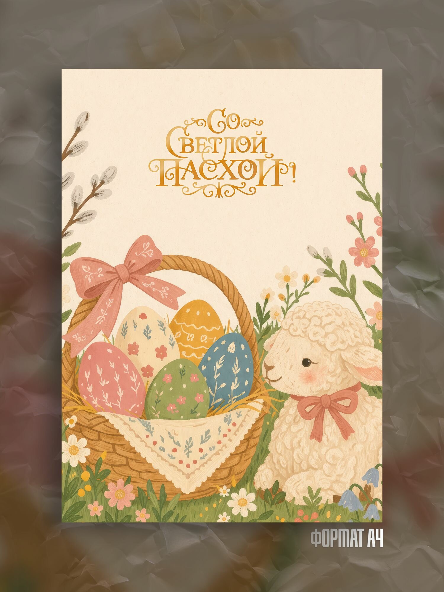 Плакат Пасха