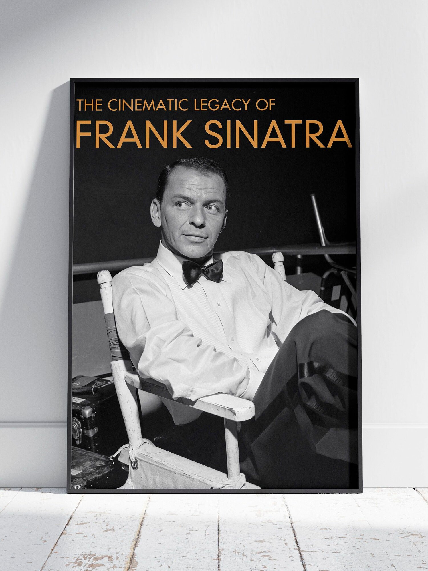 Плакат на стену для интерьера Фрэнк Синатра (Frank Sinatra 25) - Постер по актеру фильма, кино, сериала формата A4 (21x30 см)