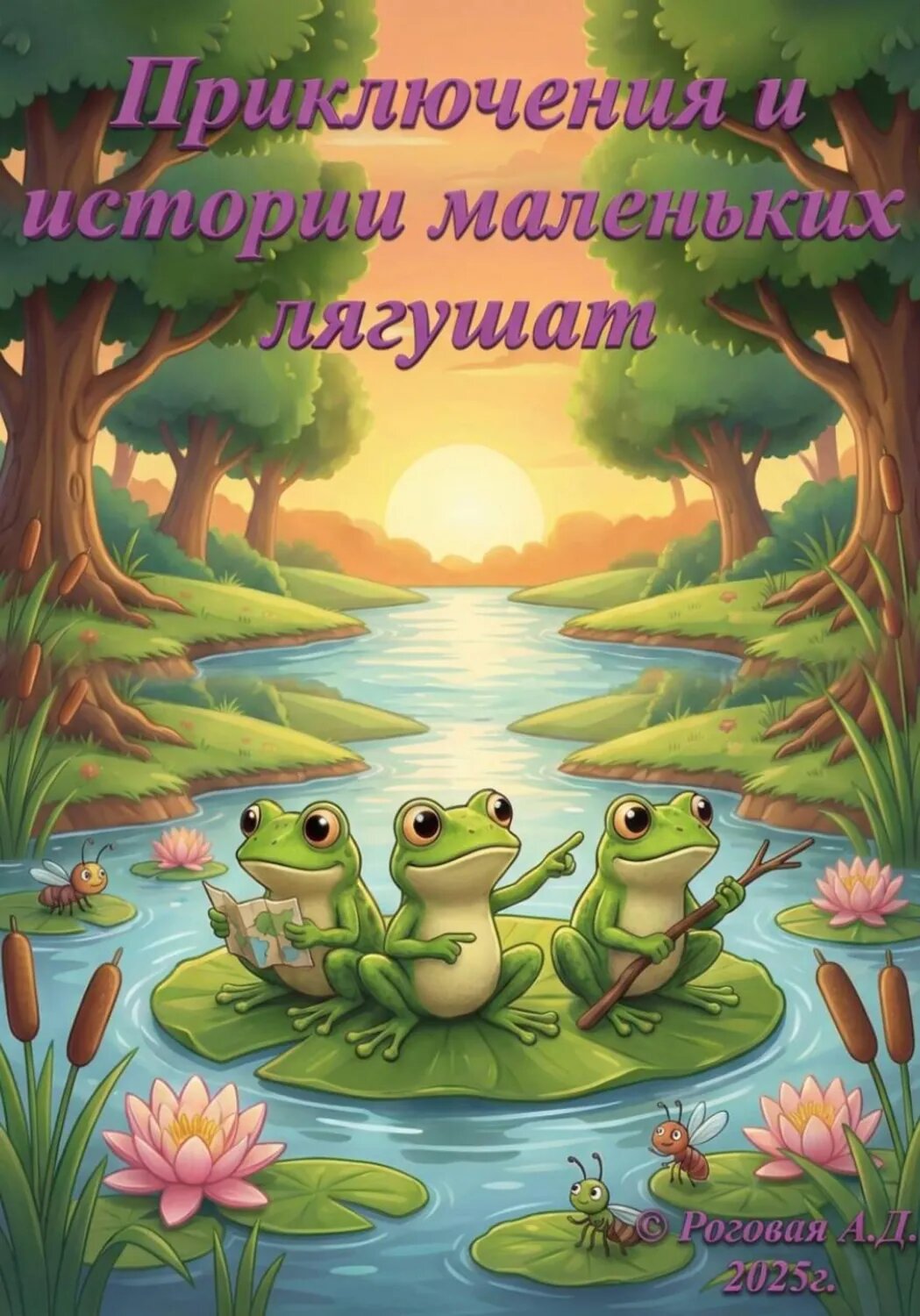 Приключения и истории маленьких лягушат. Часть первая [Цифровая книга]