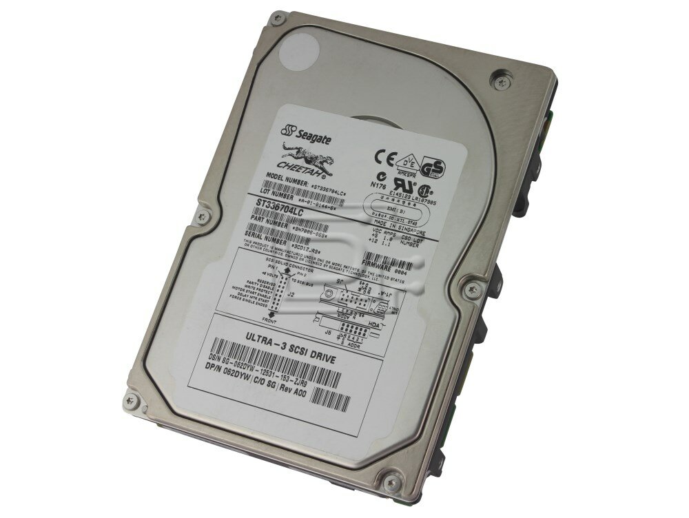Жесткий диск Seagate ST336704LC 36,7Gb U160SCSI 3.5" HDD