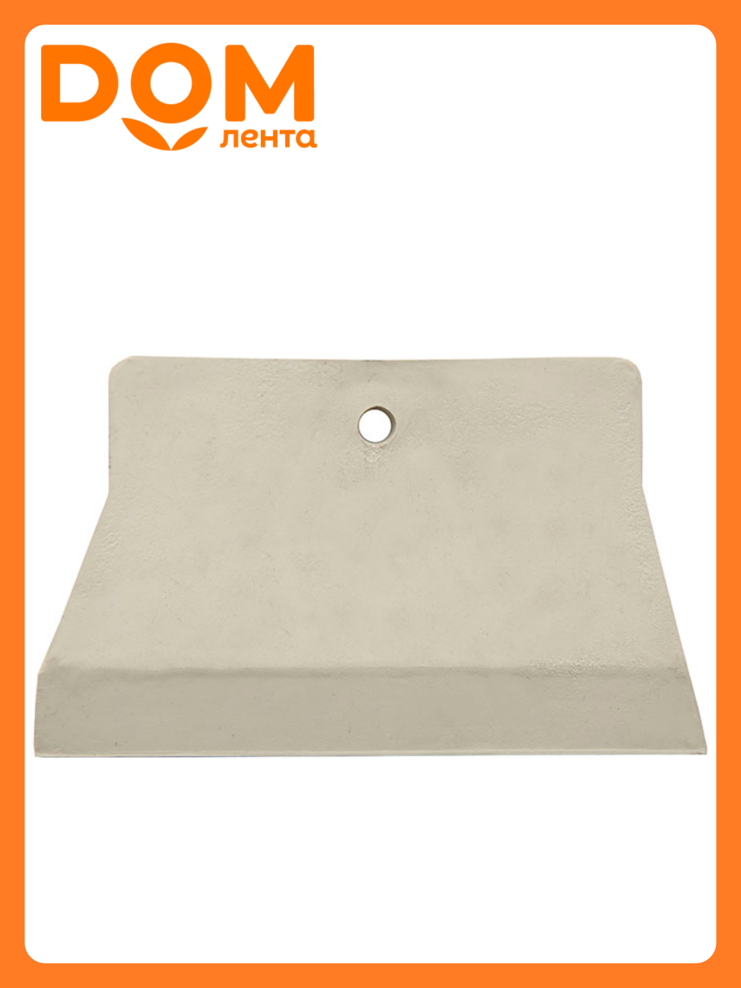 Шпатель TOOLBERG резиновый белый 150мм