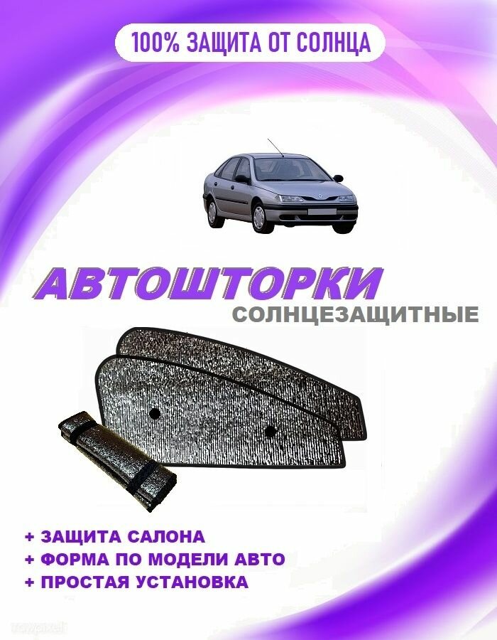 Автошторки на Renault Laguna 1 (1993-1998) лифтбек