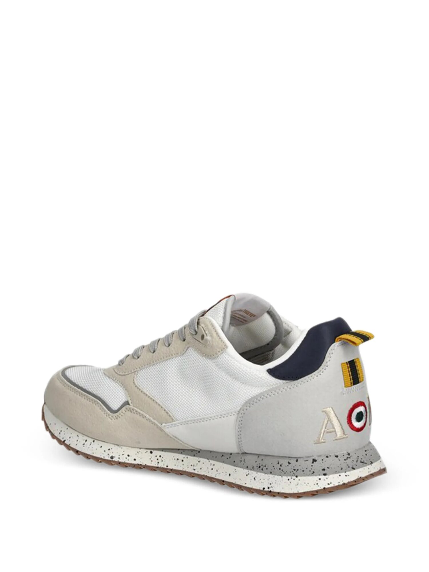 Кроссовки Aeronautica Militare Embroidered sneakers, размер 41, white — фото 1
