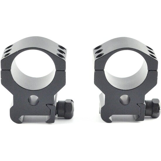 Кольца Nikko Stirling Sport Match, небыстросъемные на Weaver, 30мм, высокие, 6 винтов, алюминий