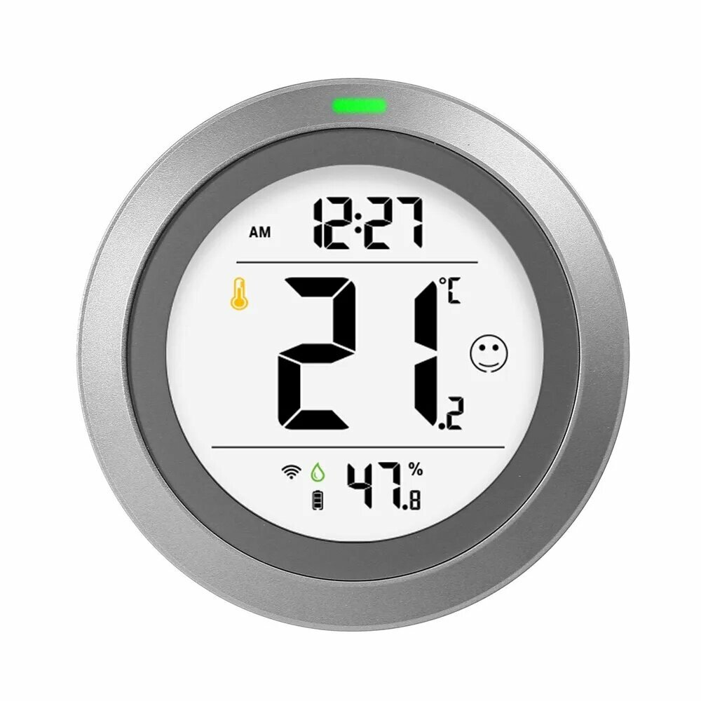 PT19DW Интеллектуальный электронный термогигрометр Домашний детектор Wi-Fi