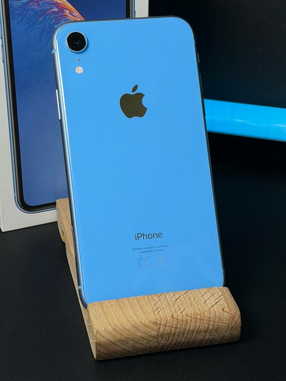 Смартфон Apple iPhone Xr 128 ГБ, nano-SIM + eSIM, синий
