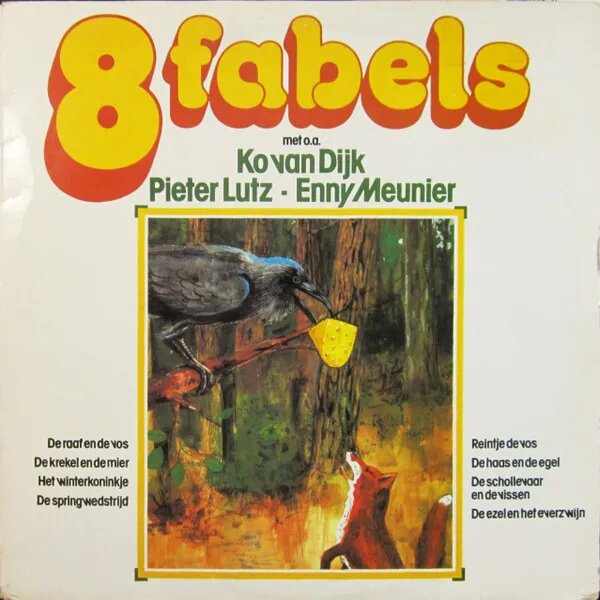 Ko van Dijk - Pieter Lutz - Enny Meunier - 8 Fabels EX