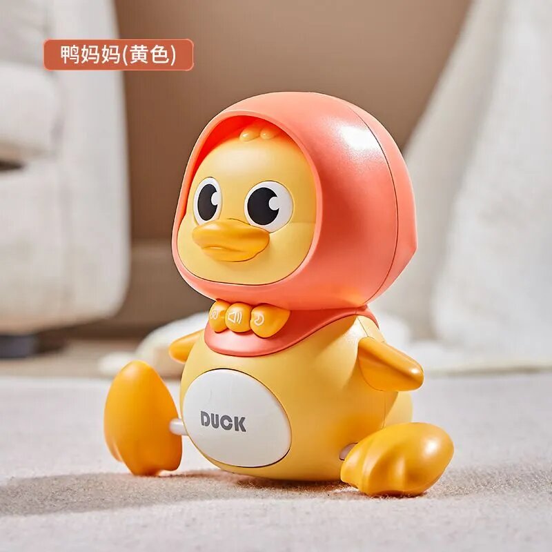 Интерактивная игрушка MOOZ HEALTH Детские игрушки Качающаяся ползущая утка