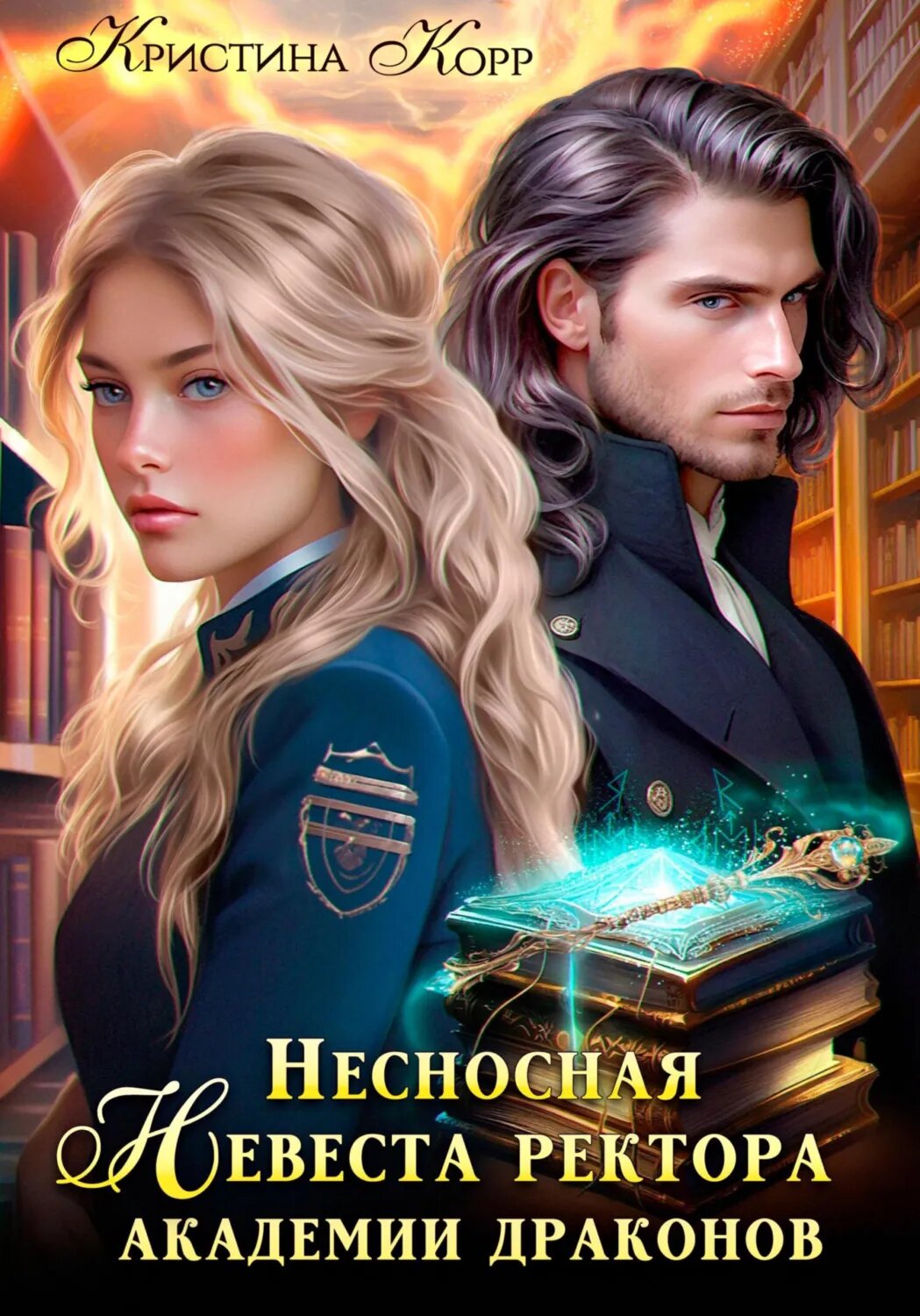 Несносная невеста ректора академии драконов [Цифровая книга]