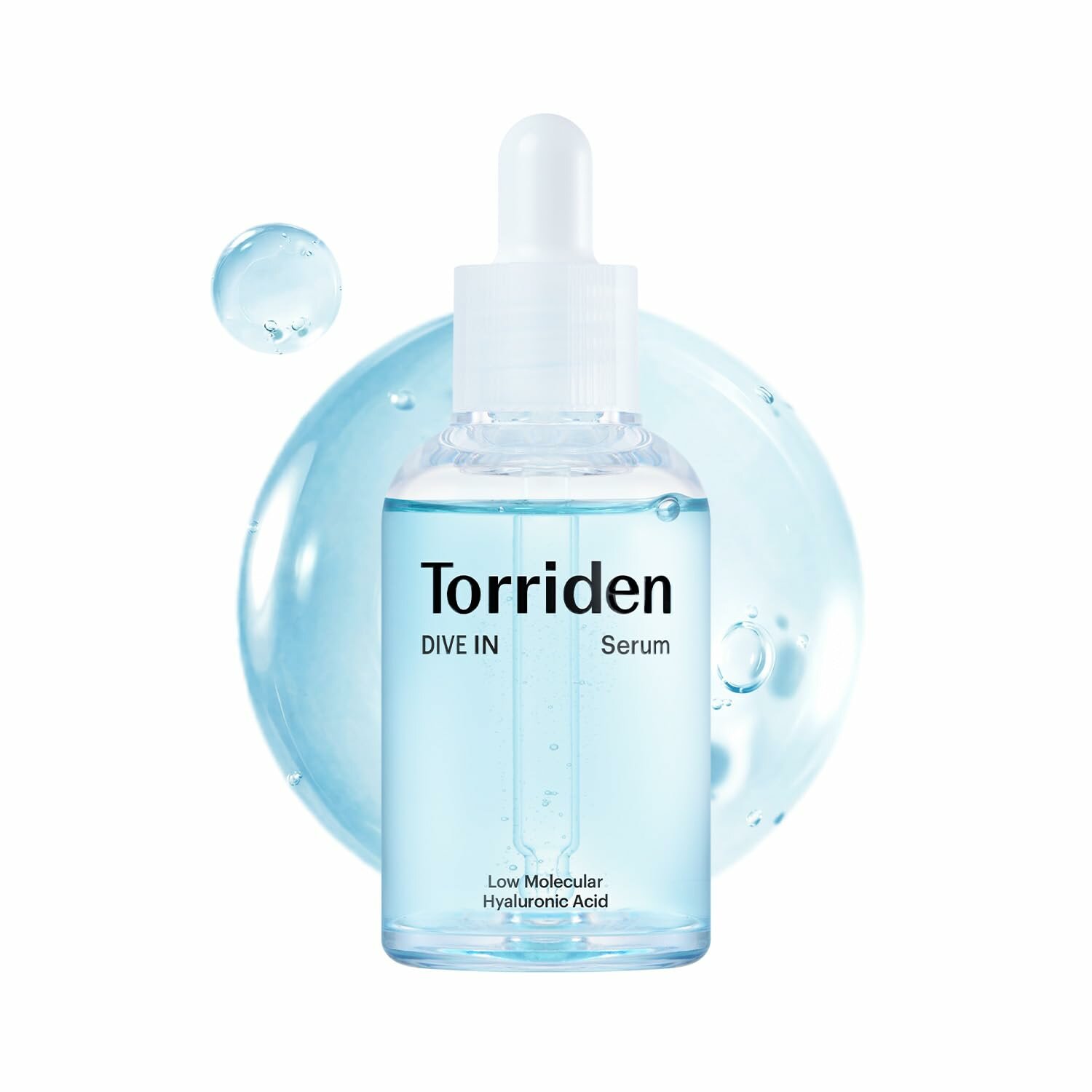 Гиалуроновая сыворотка Torriden DIVE IN, глубокое увлажнение, эффект стеклянной кожи, корейская косметика, 50 мл