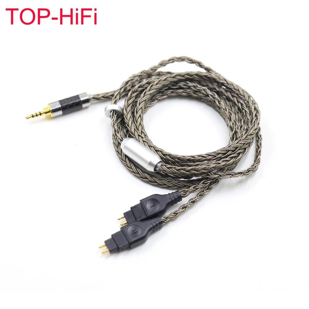 Кабель для наушников Haldane 16-ядерный 7N OCC 2,5 мм 4,4 xlr 3m, 6.35mm