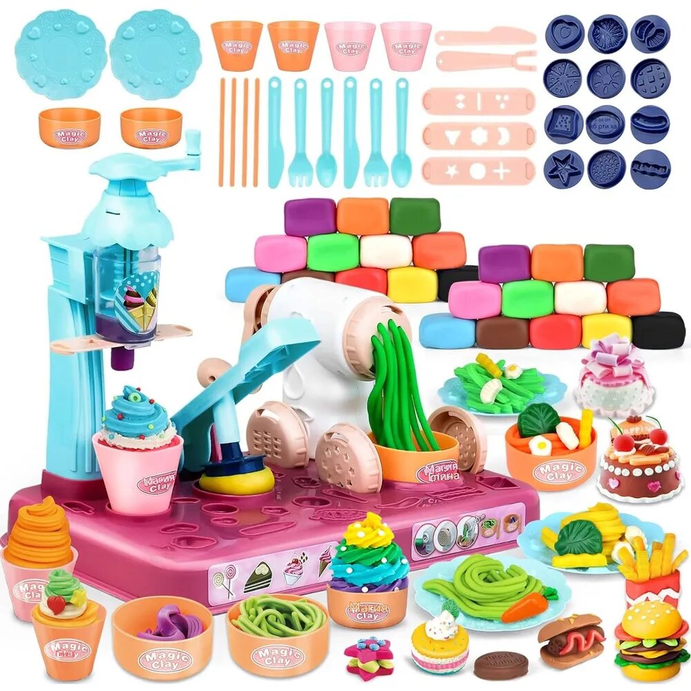 Игровой набор для лепки Play-doh, Детский игровой набор для лепки и творчества с формочками