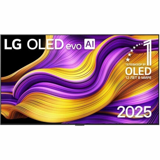 Телевизор LG OLED65G5RLA. ARUG, VRR 165Hz, 4K Ultra HD, серебристый