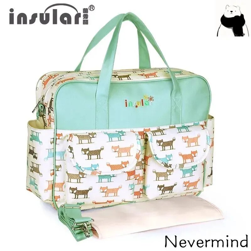 Diaper bag Сумка органайзер для коляски и мамы с термокарманами