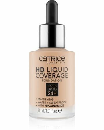Пудра Catrice HD Liquid Coverage, оттенок 030 sand beige, 30 мл