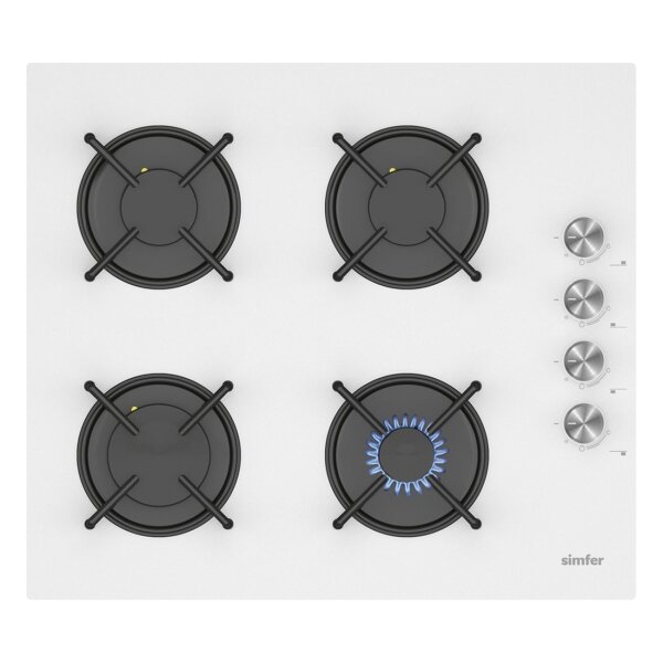 Встраиваемая газовая панель независимая Simfer H60K40C000
