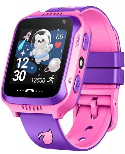 Pulsar pink+puprle Детские часы Leef Pulsar розовый
