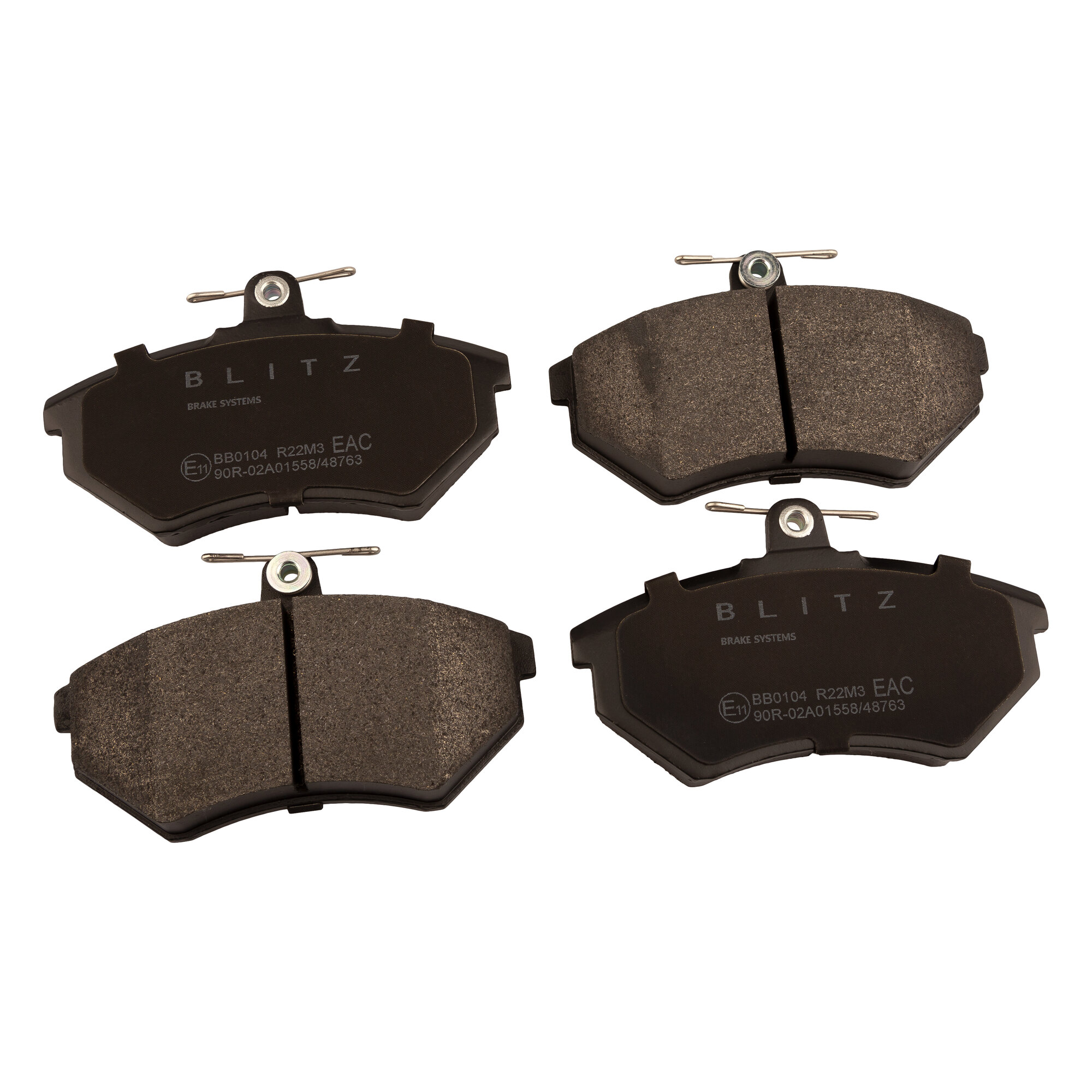 Колодки тормозные дисковые пер. AUDI 80/CHERY Amulet/Tiggo (BLITZ)