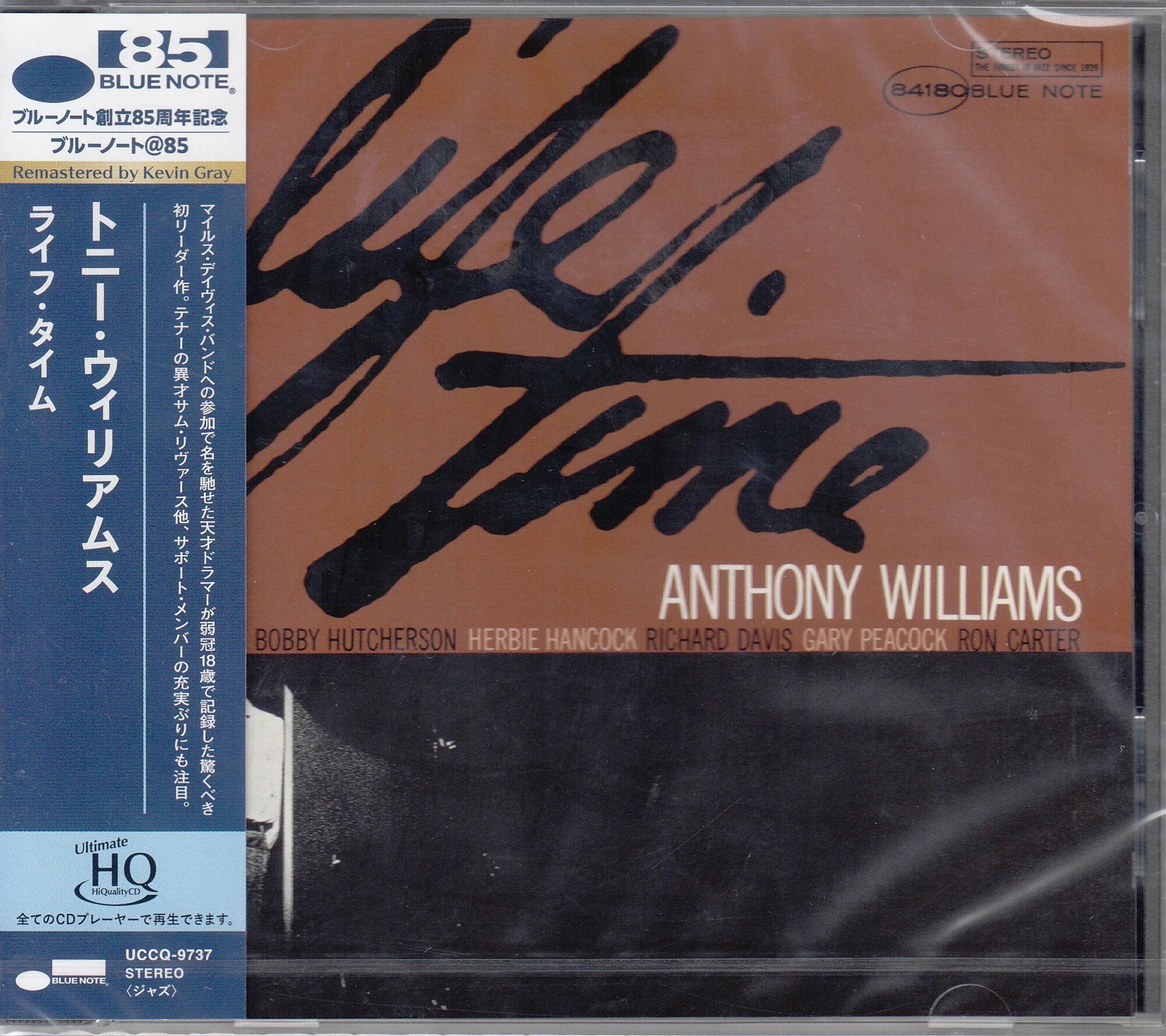 CD диск Anthony Williams - Life Time (UHQ-CD) Япония, 2024