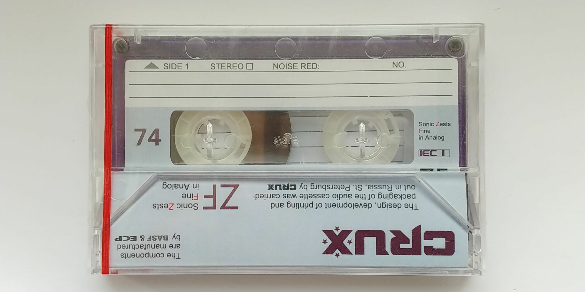 Аудиокассета запечатанная Crux ZF-74