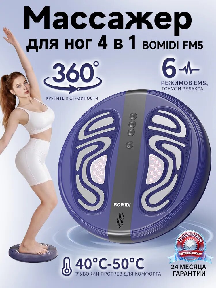 Перкуссионный массажер для тела BOMIDI MG5, ног, спины, шеи, электрический массажер жиросжигающий мужчин и женщин
