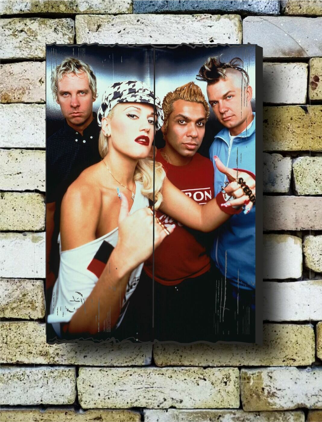 Картина на досках "No Doubt"