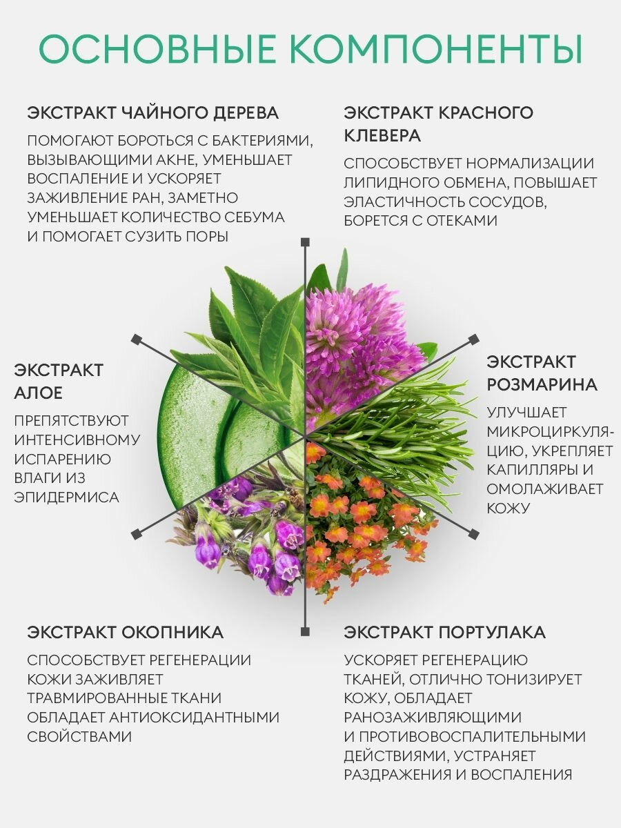 APIEU Маска для лица ночная успокаивающая с маслом чайного дерева A'PIEU Fresh Mate Tea Tree Mask, 50мл / корейская косметика