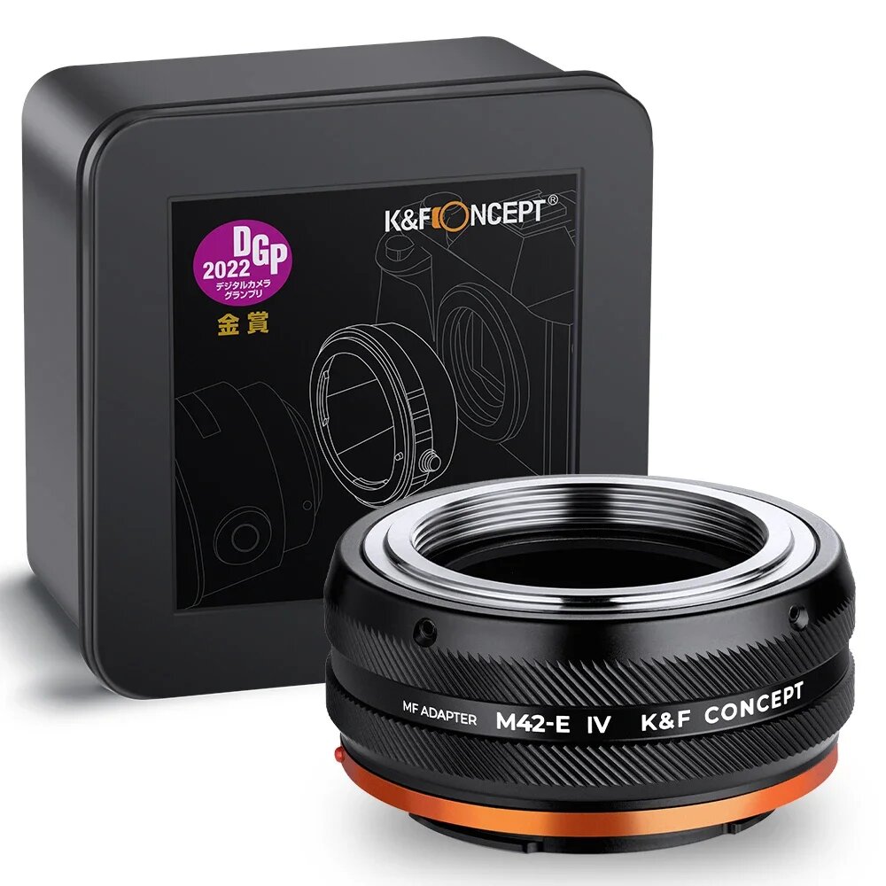 Адаптер K&F CONCEPT M42-E IV PRO для камер Sony