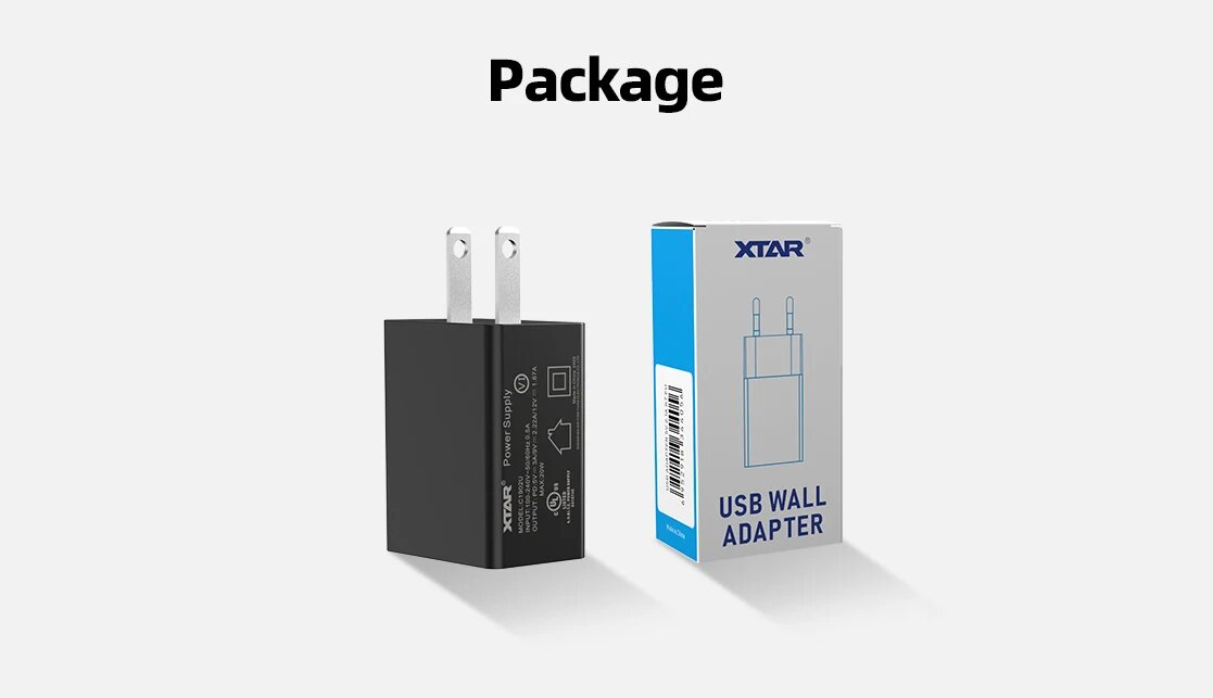 XTAR USB адаптер для зарядки EU, 20W