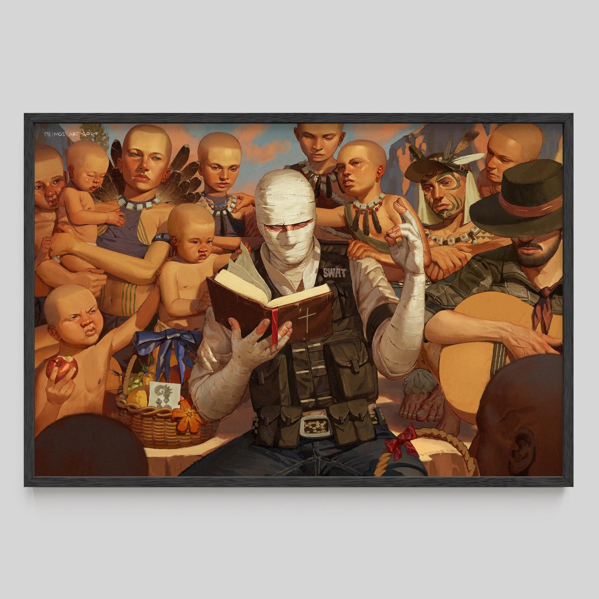 Печать на холсте Fallout New Vegas, 50x70cm, PF57779