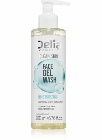 Средство для умывания Delia Cosmetics Clean Skin, гель, 200 мл