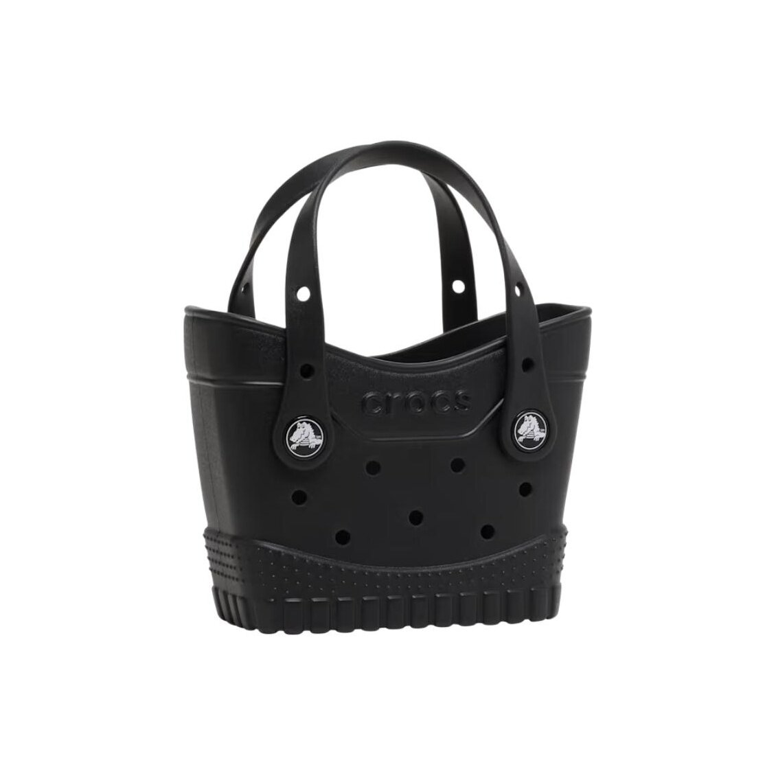 Сумка Crocs, фактура матовая, черный — фото 1