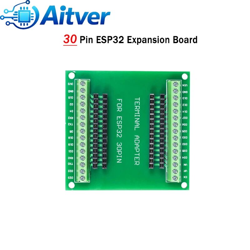 ESP32 30 Pin Expansion Board, Terminal Adapter