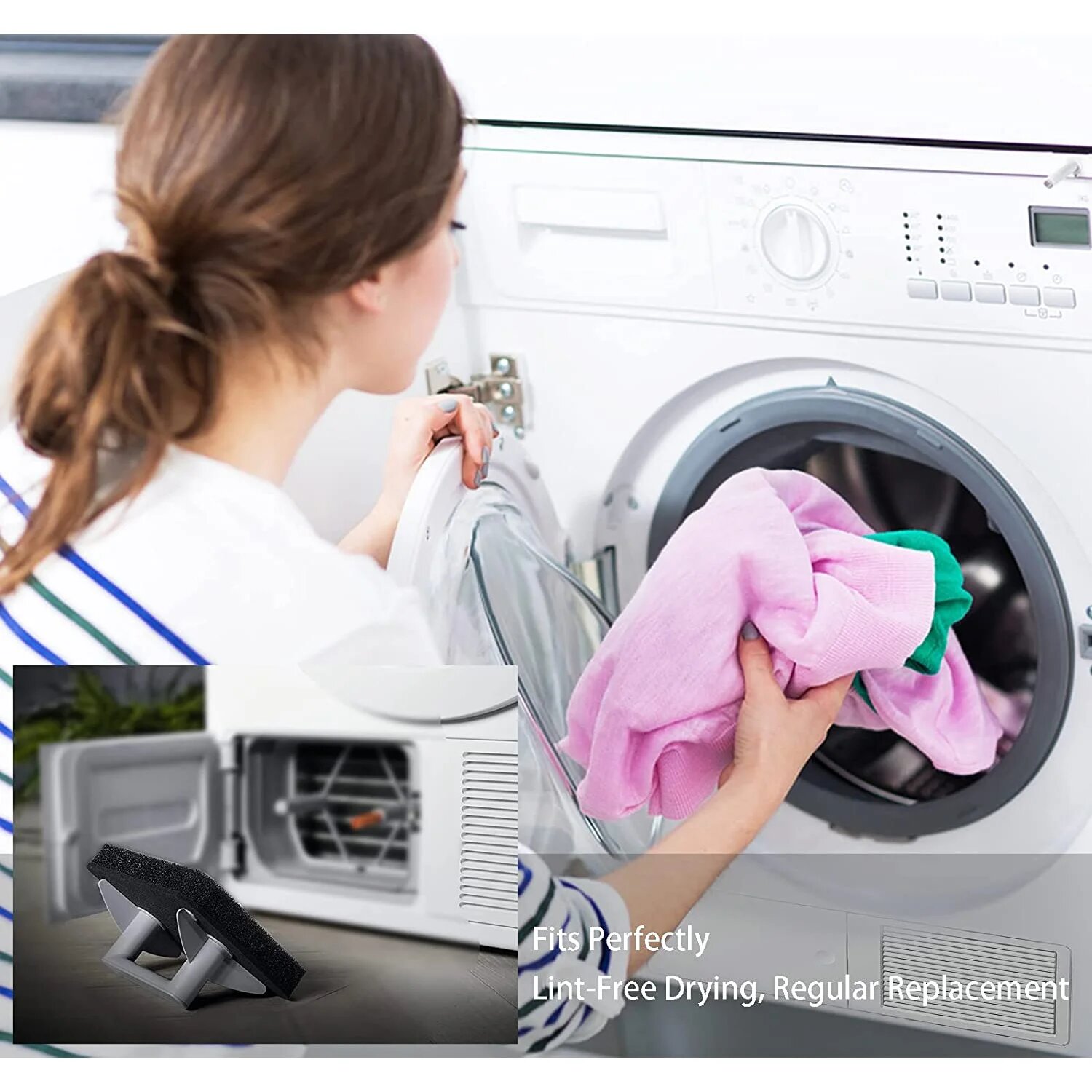 4 губки фильтра для сушилки Miele