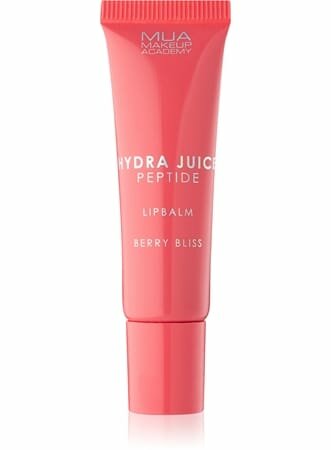 Бальзам для губ MUA Makeup Academy Hydra Juice Peptide, аромат Berry Bliss (Strawberry), 10 мл