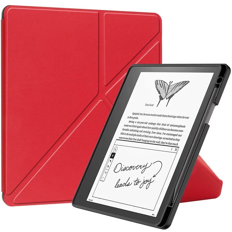 Чехол для Amazon Kindle Scribe 10.2 дюйма (2024), мягкий силиконовый чехол для KindleScribe10.2 (2022) с горизонтальной