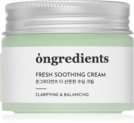 Крем для ухода за кожей ongredients fresh soothing cream, 50 мл