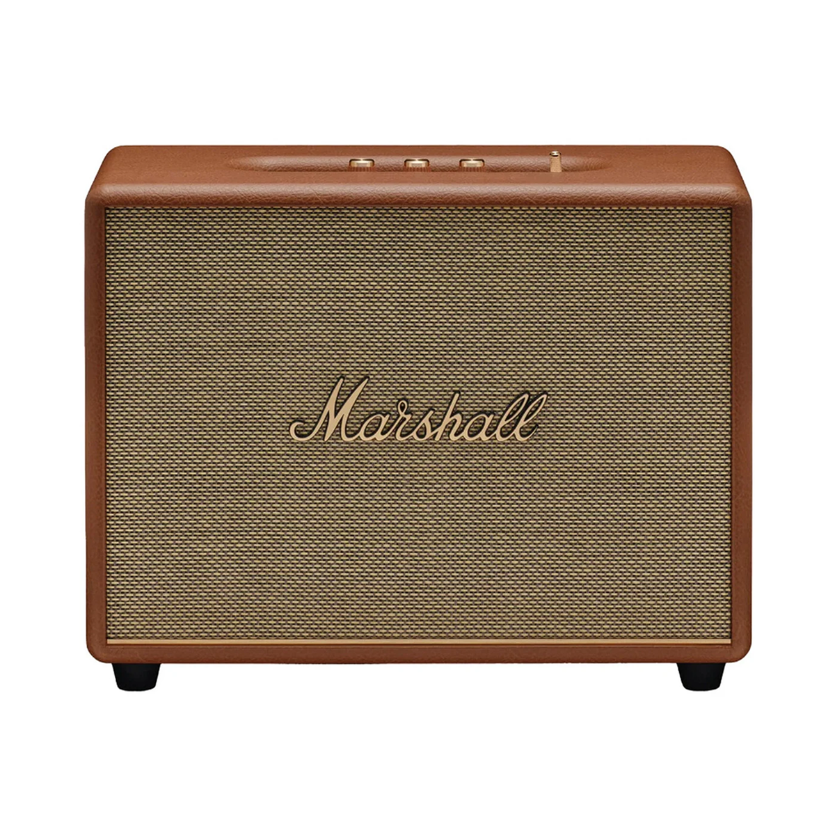 Колонка Marshall Woburn III, сенсорное и кнопочное управление, коричневый