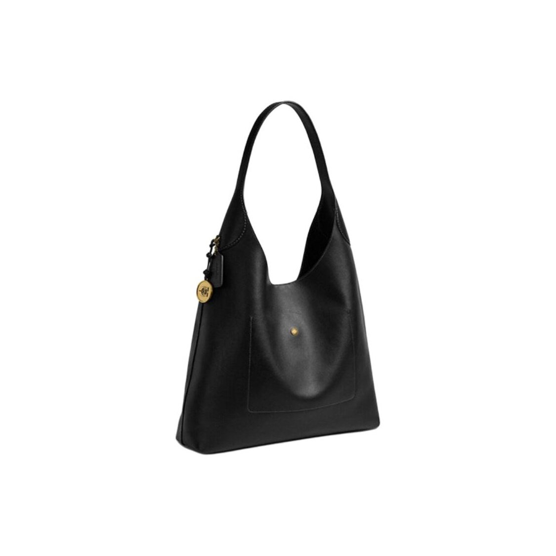 Сумка Coach Brooklyn, фактура матовая, black — фото 1