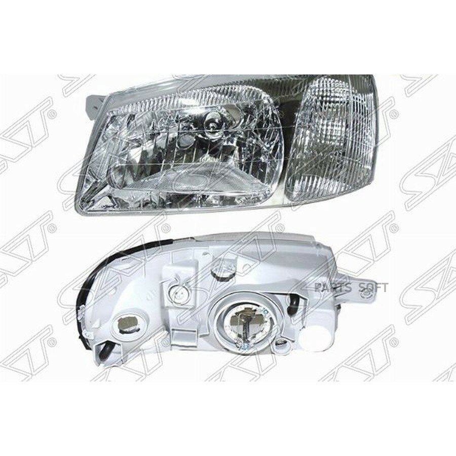 Фара HYUNDAI ACCENT 00-06ACCENTТАГАЗ 00- от официального дистрибьютора, SAT, артикул ST2211116LLD