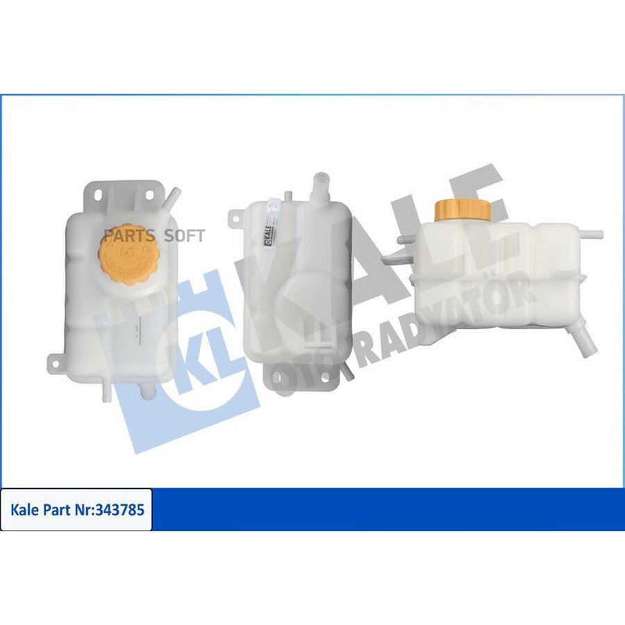 Бачок расширительный для а/м Chevrolet Aveo (02-) с крышкой KALE 343785