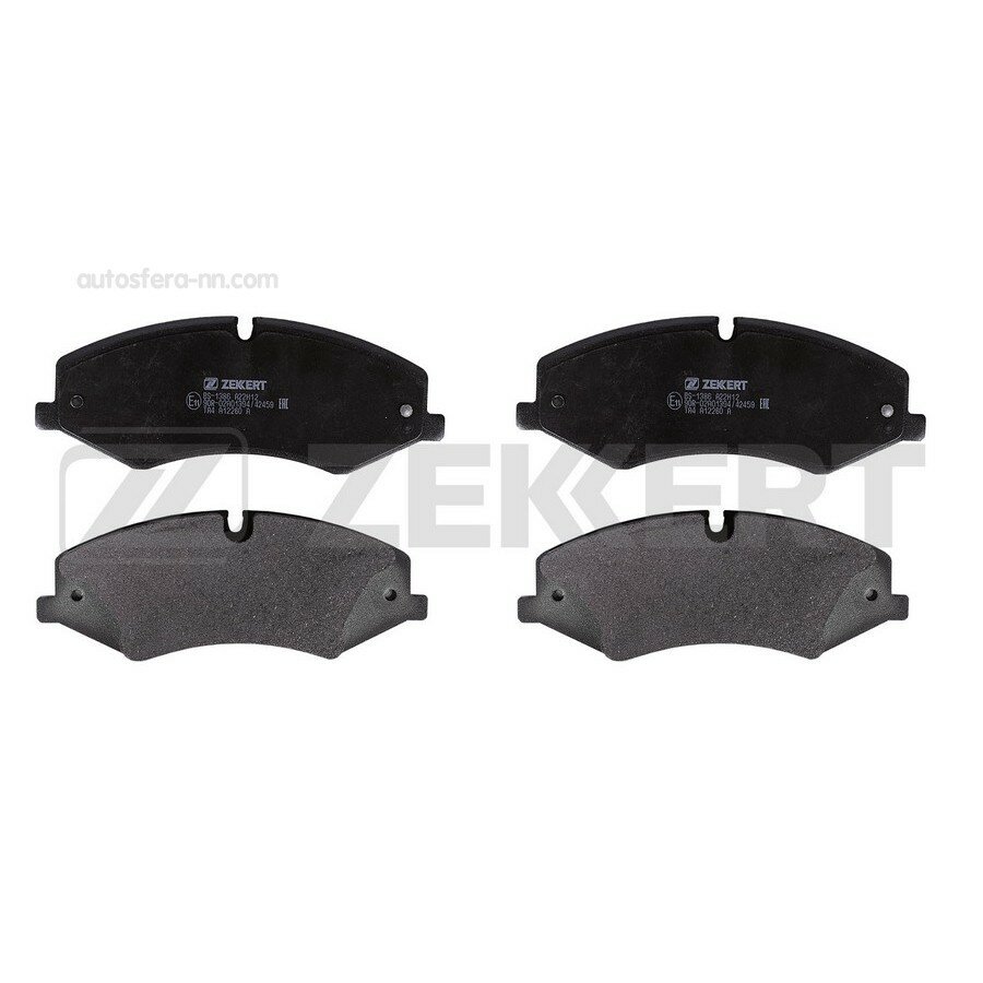 ZEKKERT BS1386 Колодки торм. диск. передн. Land Rover Range Rover III 06-
